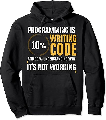 PC Programmer Hacker Coder Developer Programming Coding Pullover Hoodie : Amazon.co.uk: Fashion